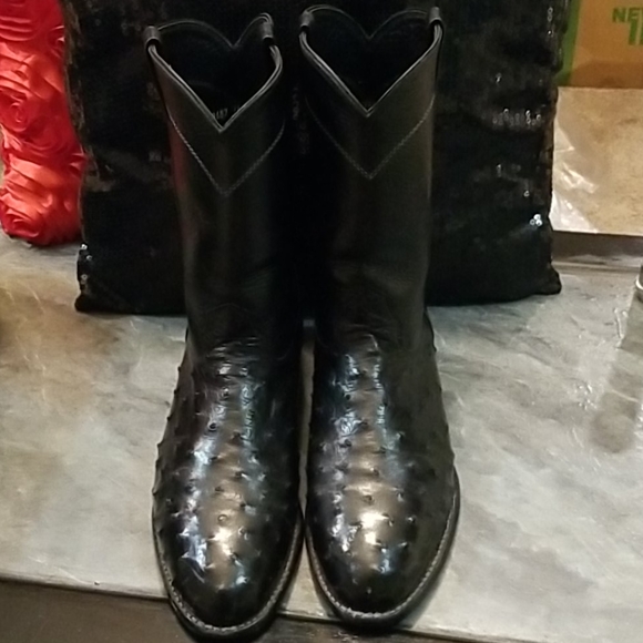 Larry Mahan | Shoes | Larry Mahan Full Quill Ostrich Ropers | Poshmark